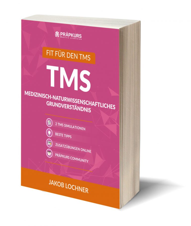 TMS Bücher 2021 - Medizinertest Vorbereitung mit dem Präpkurs